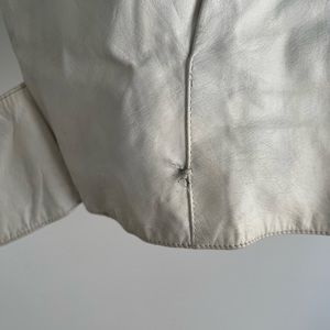Winlit | Jackets & Coats | Vintage Womens White Winlit Leather Jacket ...